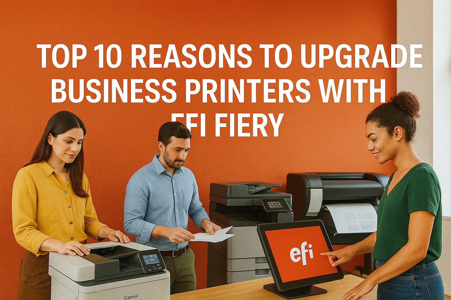 Top 10 Reasons to Upgrade Business Printers with EFI Fiery | 2025 ...