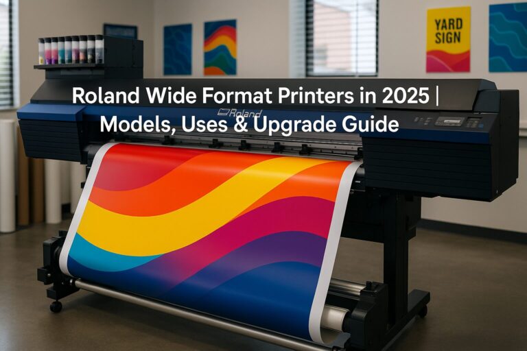 Roland Wide Format Printers 2025 | Models & Upgrade Guide - Automated ...