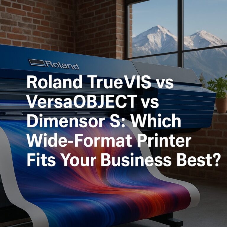Roland TrueVIS vs VersaOBJECT vs Dimensor S: Best Wide-Format Printer ...