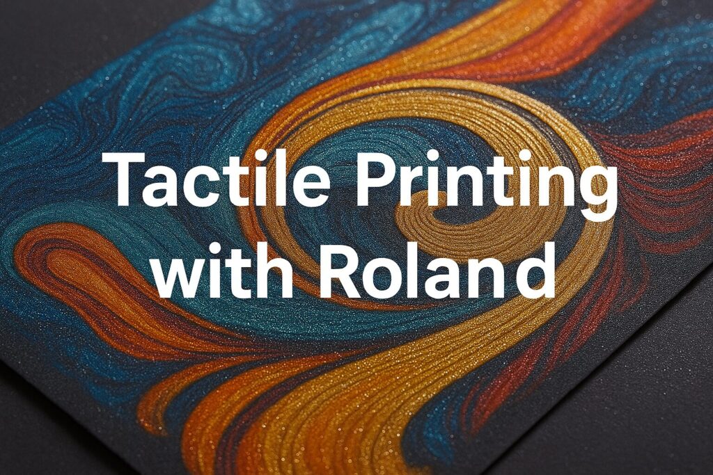 Tactile Printing with Roland UV and DIMENSE Devices - yourabt.com