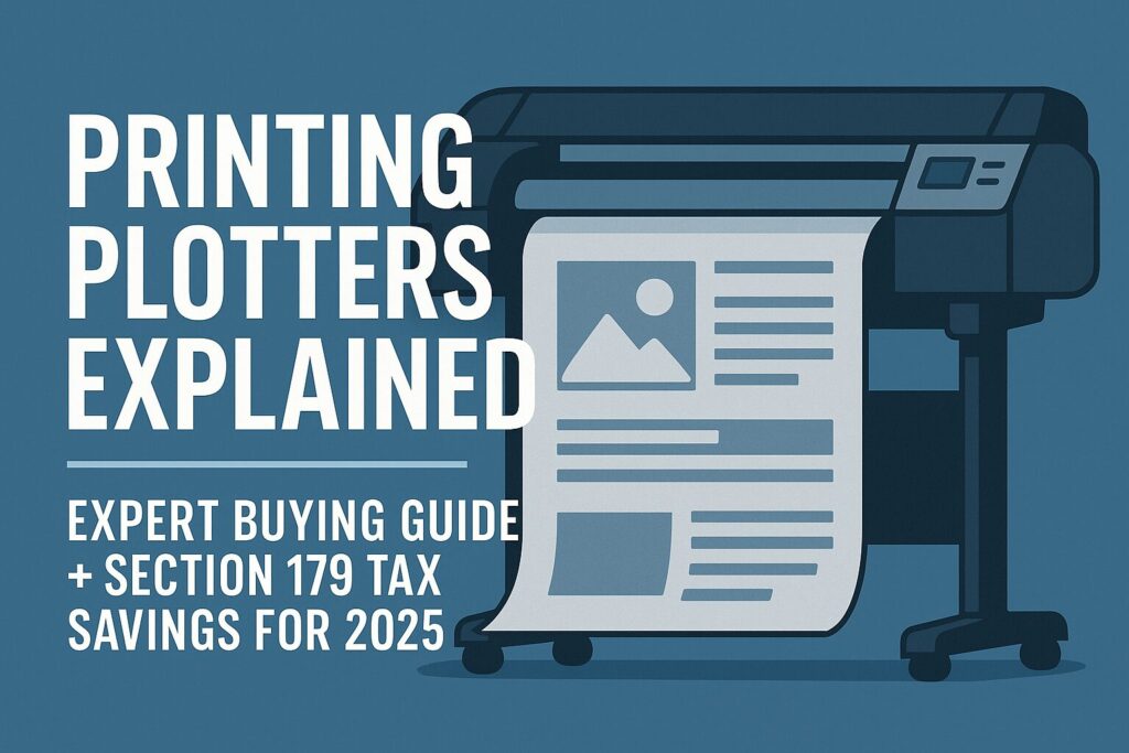 Printing Plotters Guide + 2025 Section 179 Tax Savings Tips - Automated ...