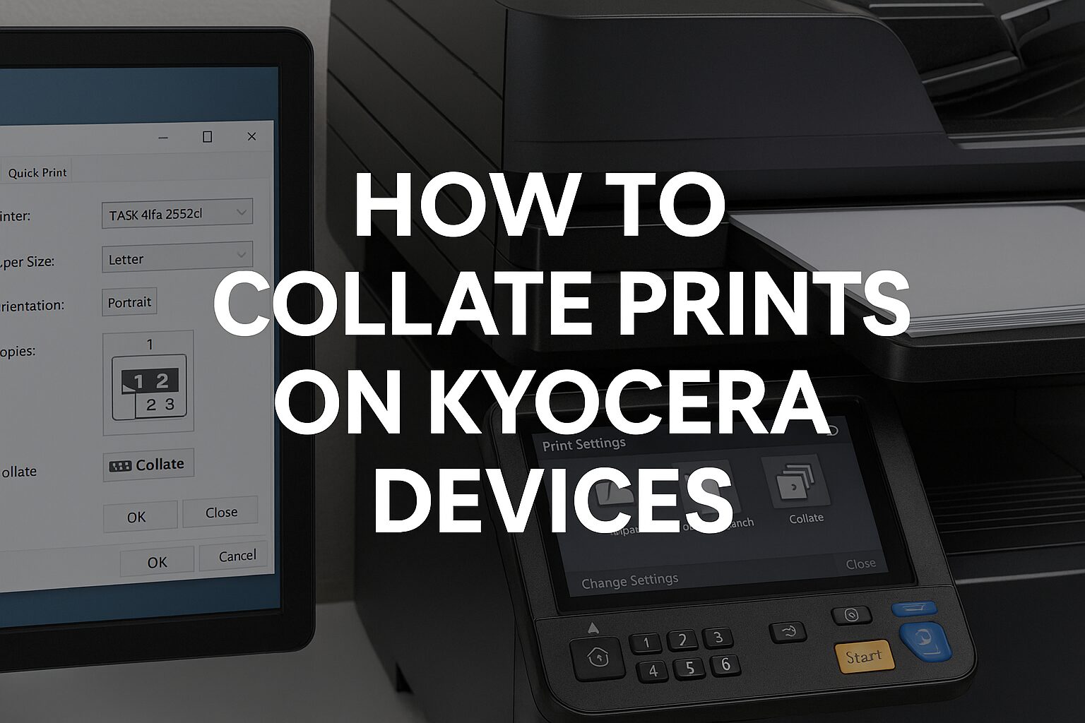 How to Collate Prints on Kyocera Devices | ABT - yourabt.com