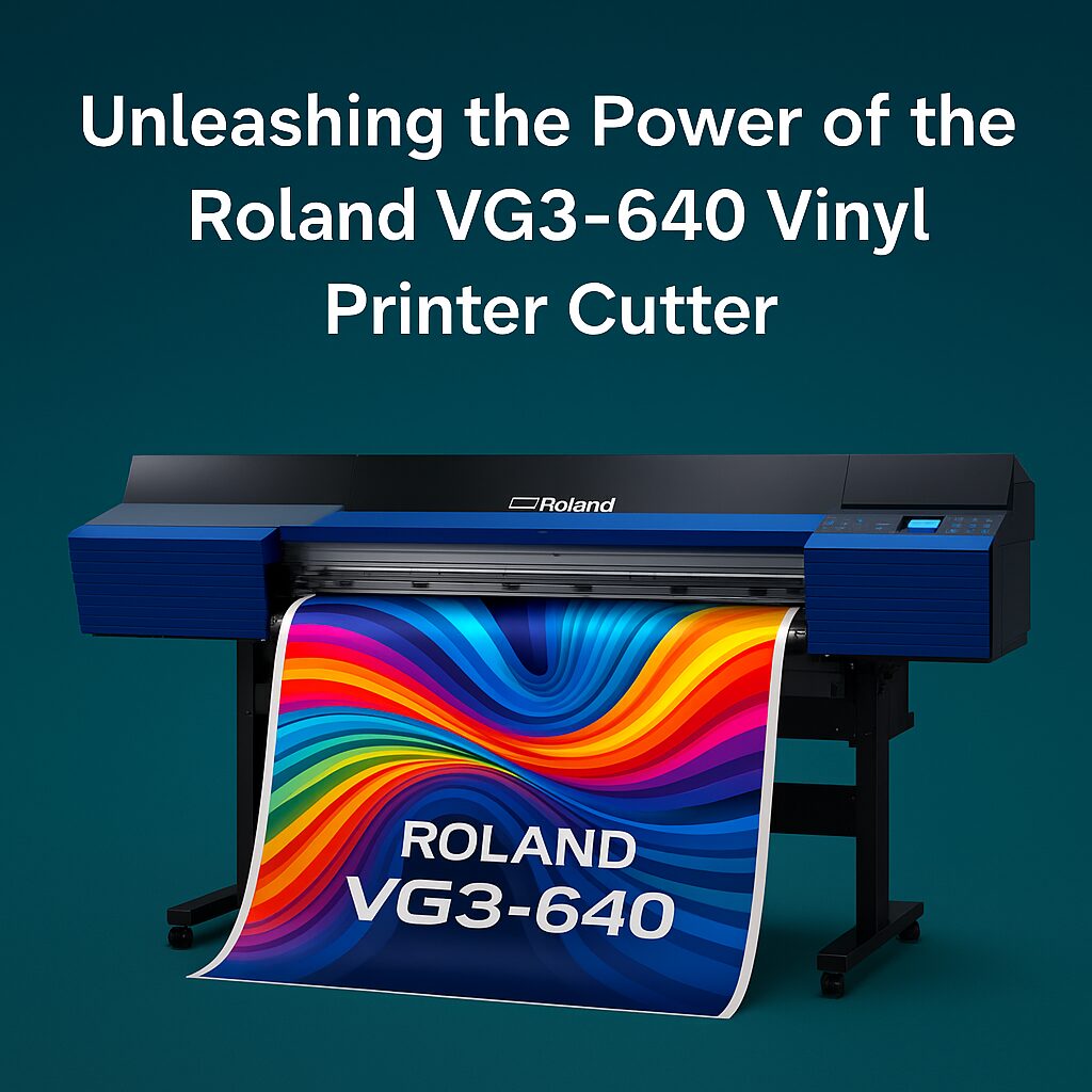 Roland VG3-640 Vinyl Printer Cutter: Boost Your Colorado Print Business ...